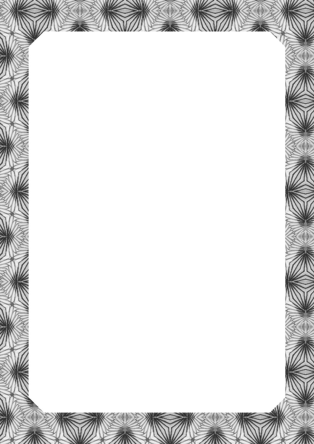 Printable Plain Letter Paper B&W Diamonds - Etsy