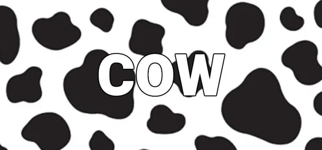 Cow Digital Print - Etsy