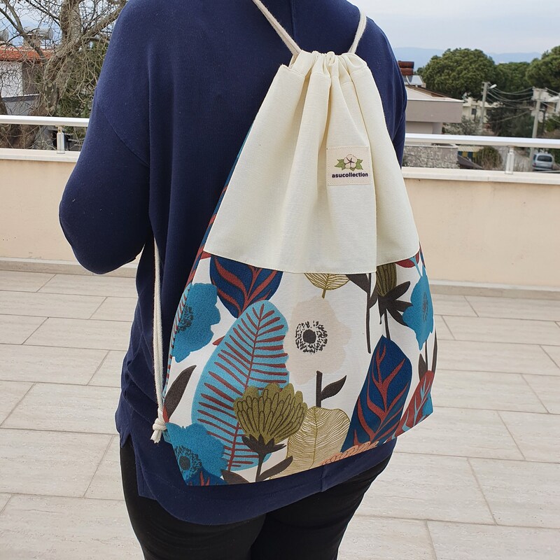 Drawstring Backpack - Etsy