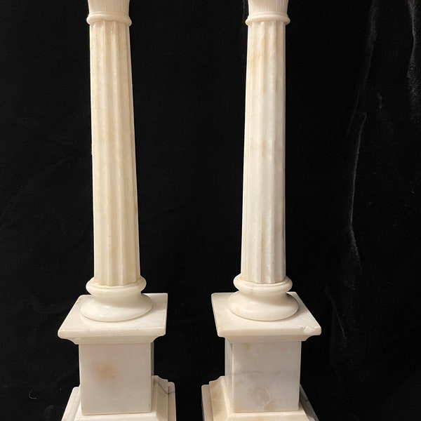 Marble or Alabaster Lamps - Etsy