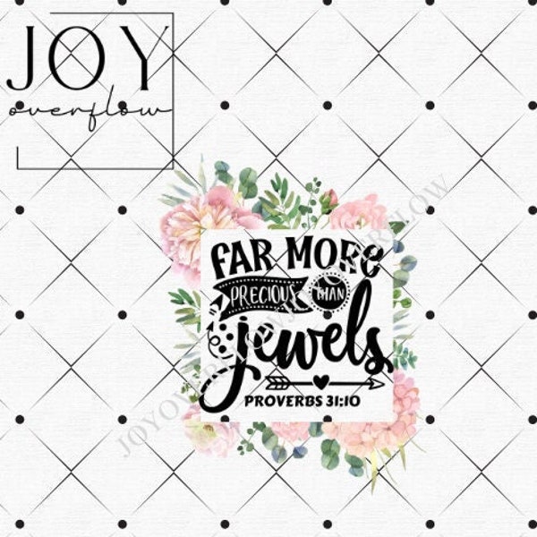 She is Far More - Etsy