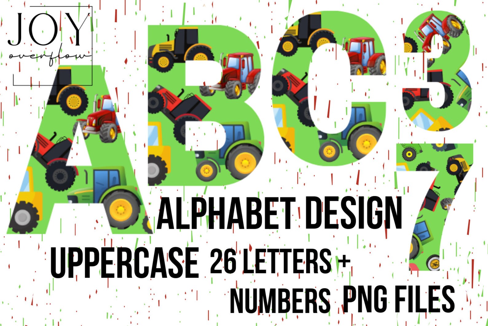 Alphabet Png Truck Alphabet Clipart Png Alphabet - Etsy
