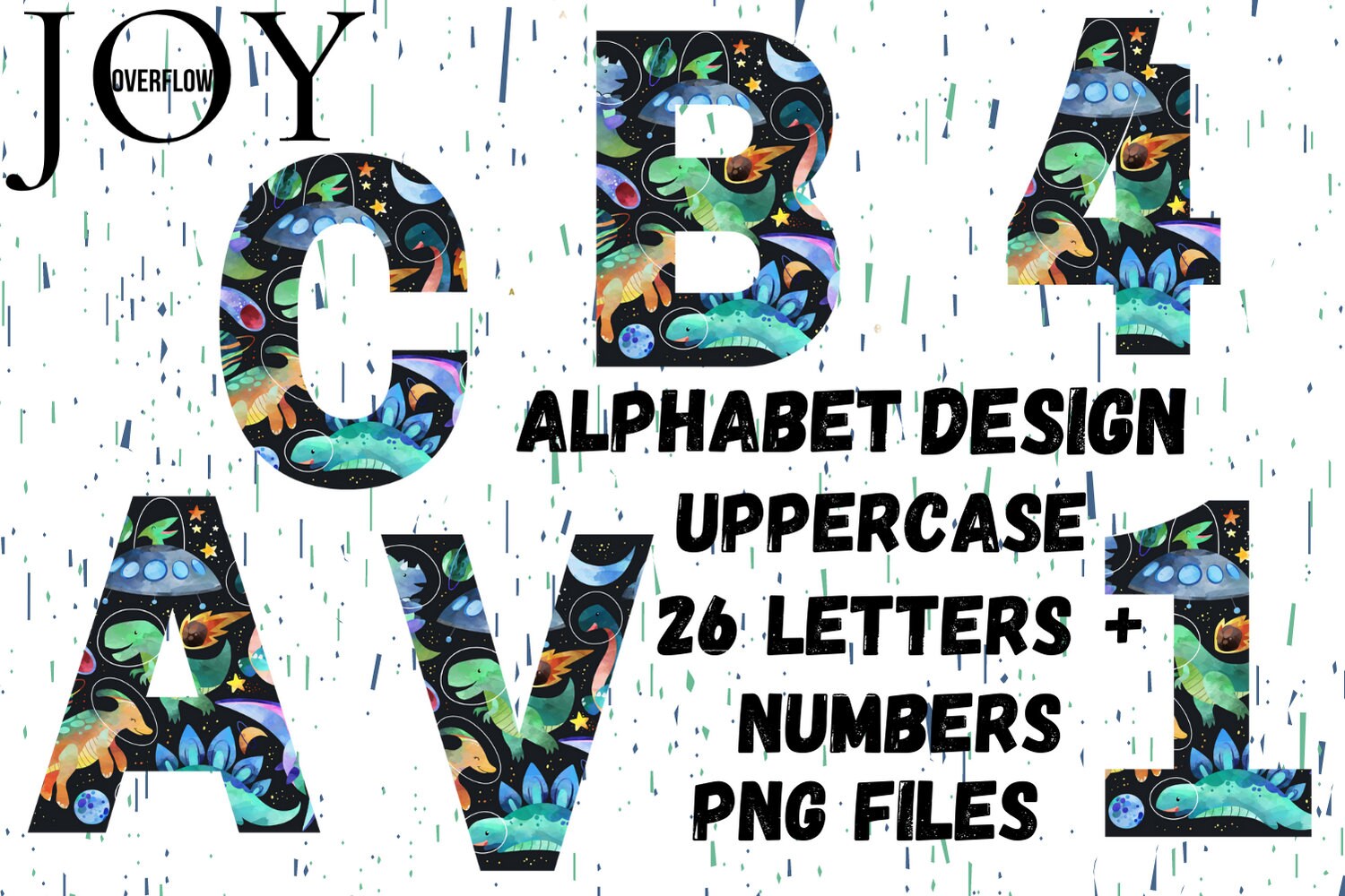Dinosaur Alphabet Bundle Alphabet Clipart Watercolor - Etsy