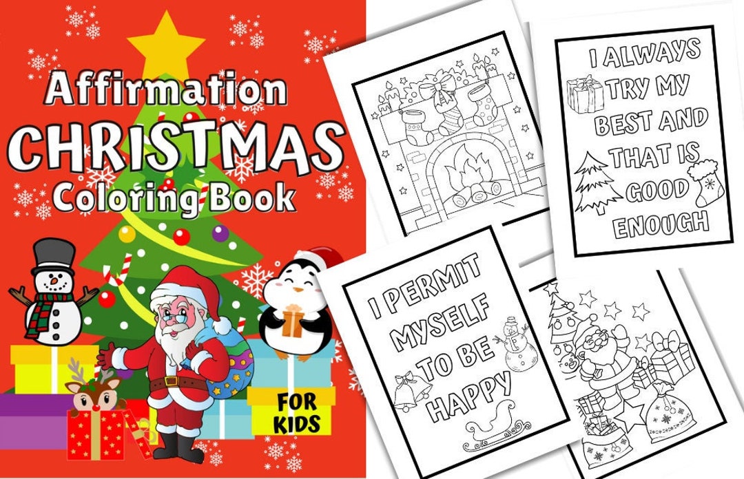 Christmas Coloring Pages, Mindful Christmas Coloring Pages, Christmas ...