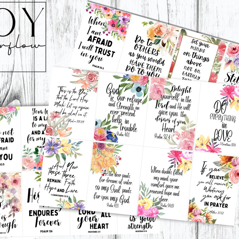 Scripture Printable - Etsy