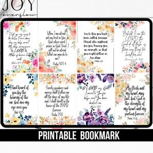 Scripture Cards, Floral Bible Verse, Bible Verse Download, Scripture ...