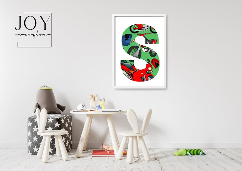 Motorcycle Clipart, Alphabet Clipart, Sublimation Alphabet, Watercolor ...