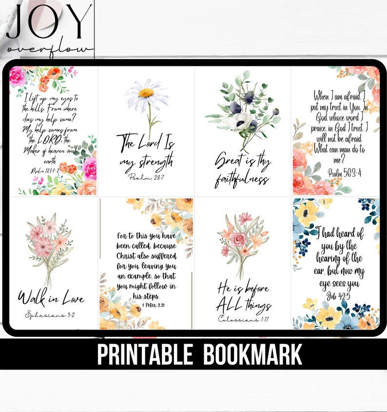 16 Mini Scripture Cards Inspirational Cards Set of 16 Bible - Etsy