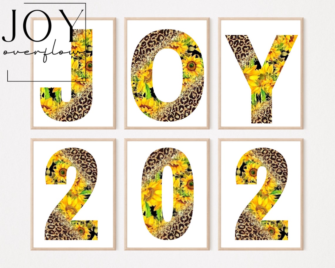 Sunflower Letters Alphabet Clip Art ABC PNG Alphabet - Etsy