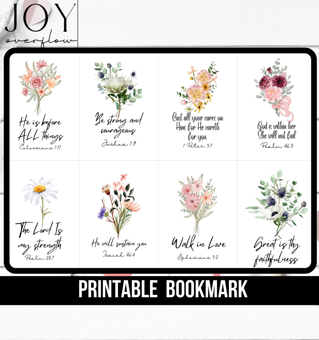 Bible Journaling, Scripture Memorization, Printable Notecards, Bible ...