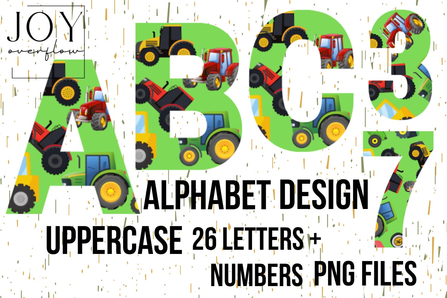 Alphabet Png Truck Alphabet Clipart Png Alphabet - Etsy