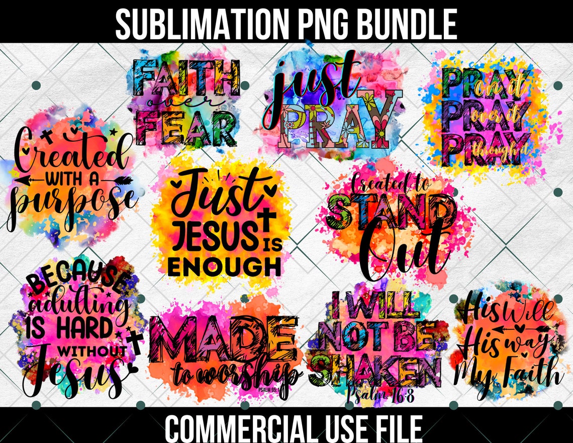 Faith Png Jesus Png Made to Worship Faith Over Fear - Etsy