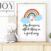 Set of Six Kids Positive Affirmation Wall Art, Kids Affirmation Print ...