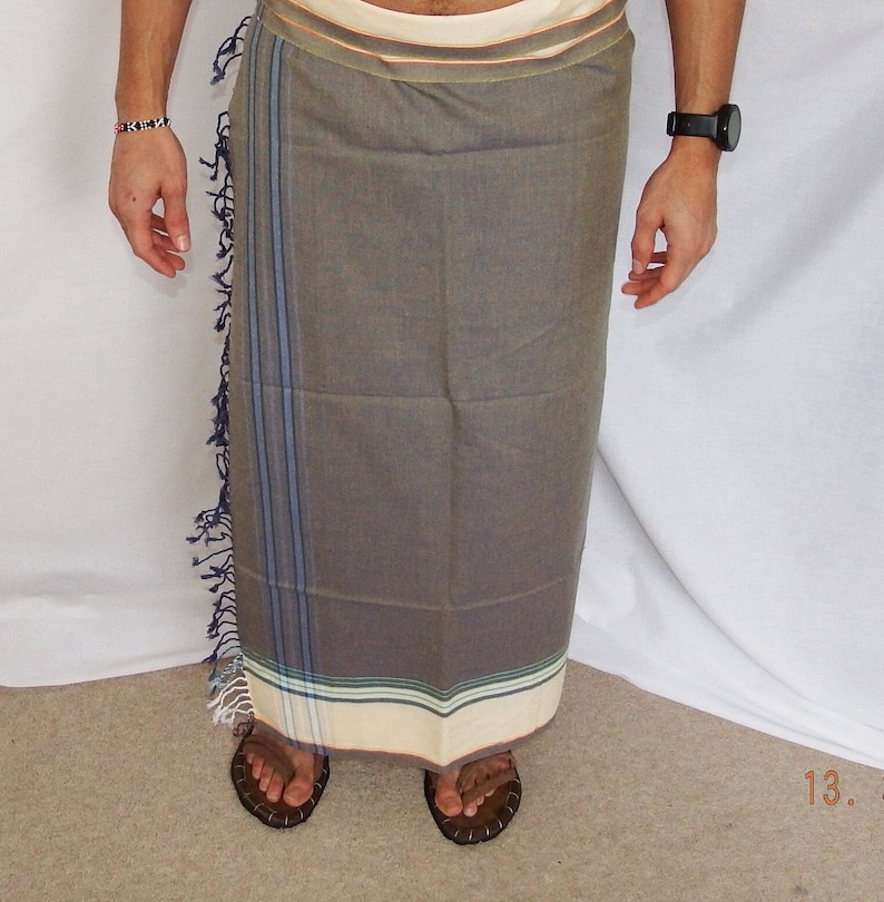 Kikoy: Kikoy Light Blue - Etsy