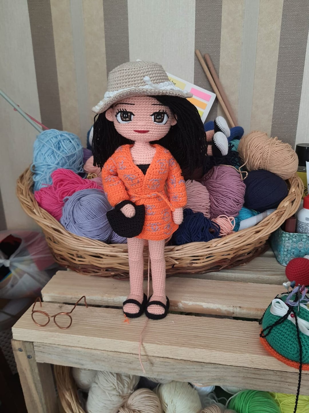 Look A Like Doll, Customize Doll,anime Crochet Doll,mini Me Doll ...