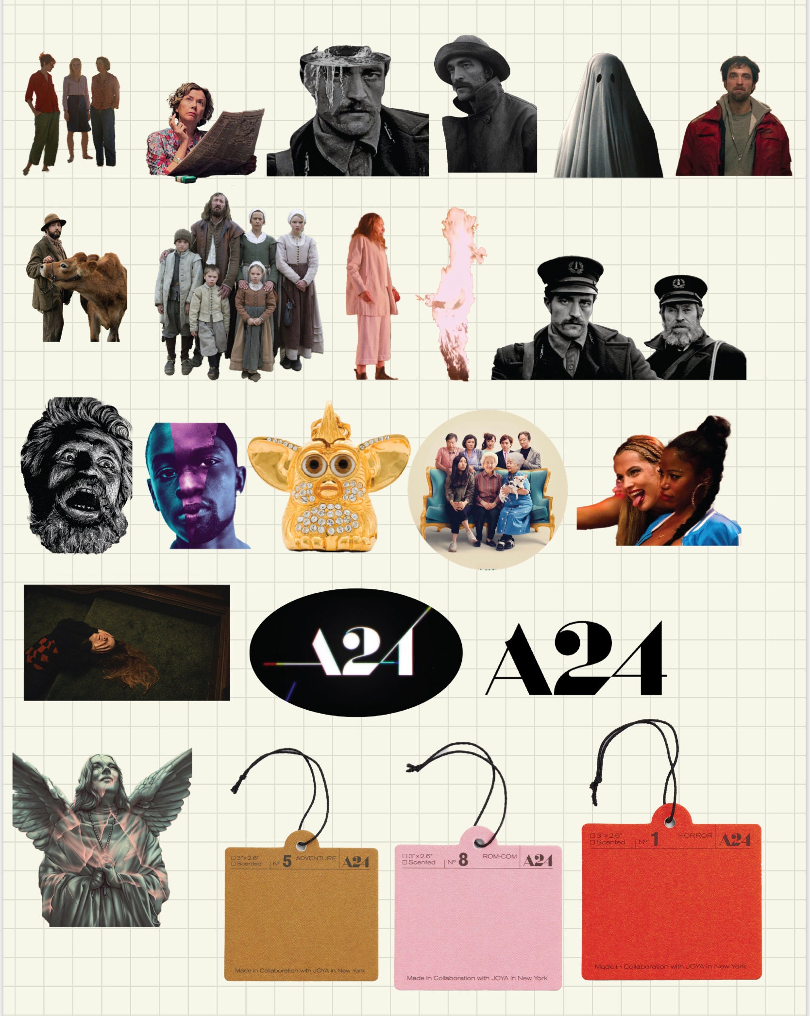 A24 Digital Sticker Pack - Etsy