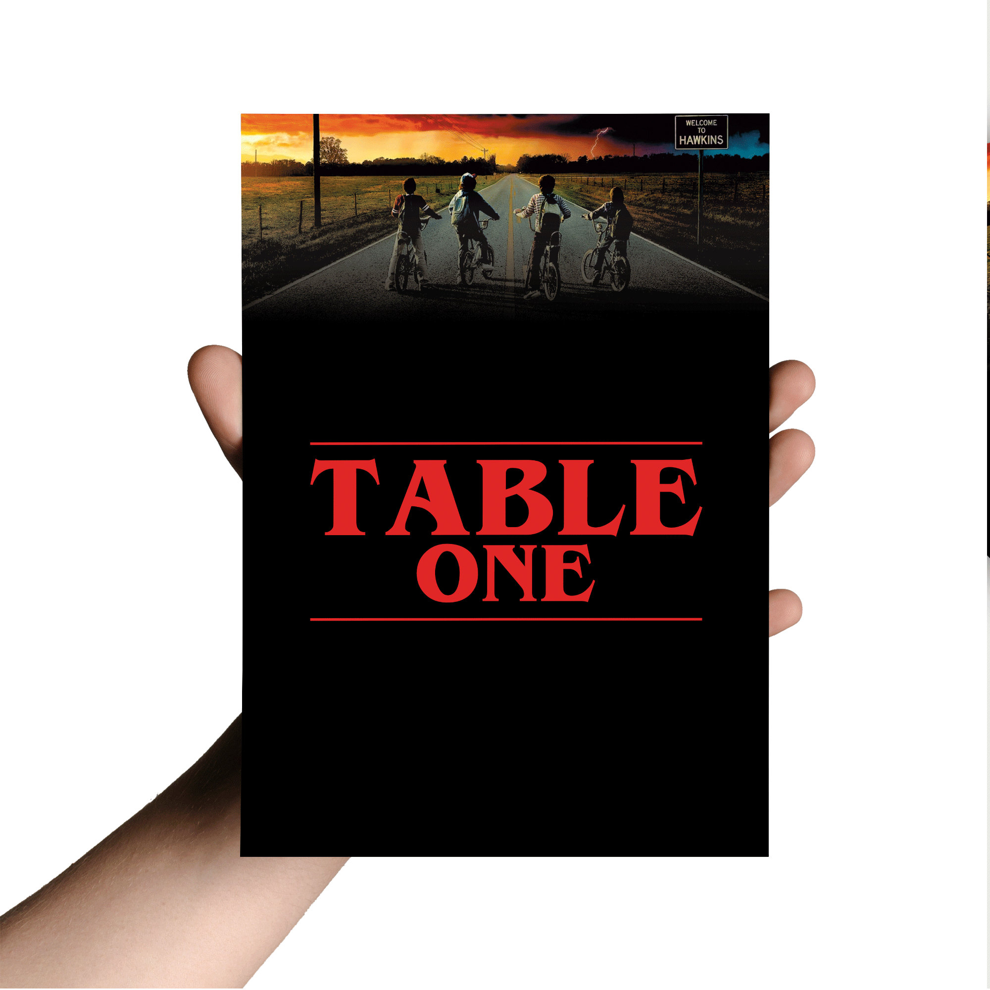 Stranger Things Wedding Seating Plan Table Chart, Sci-fi TV Show ...