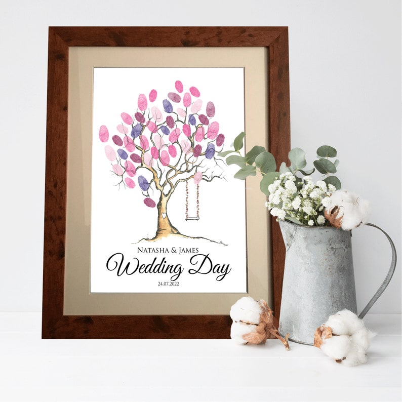 Instant Download Swing Swing Keepsake Fingerprint Tree - Etsy