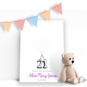 Digital Download Fingerprint Tree, Wedding Finger Print Tree Birthday ...