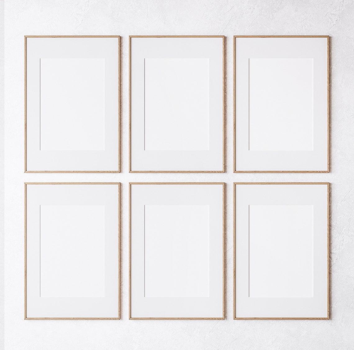 6 Frame Mockup Boho Mockup Wood Frame Mockup Modern Frame - Etsy