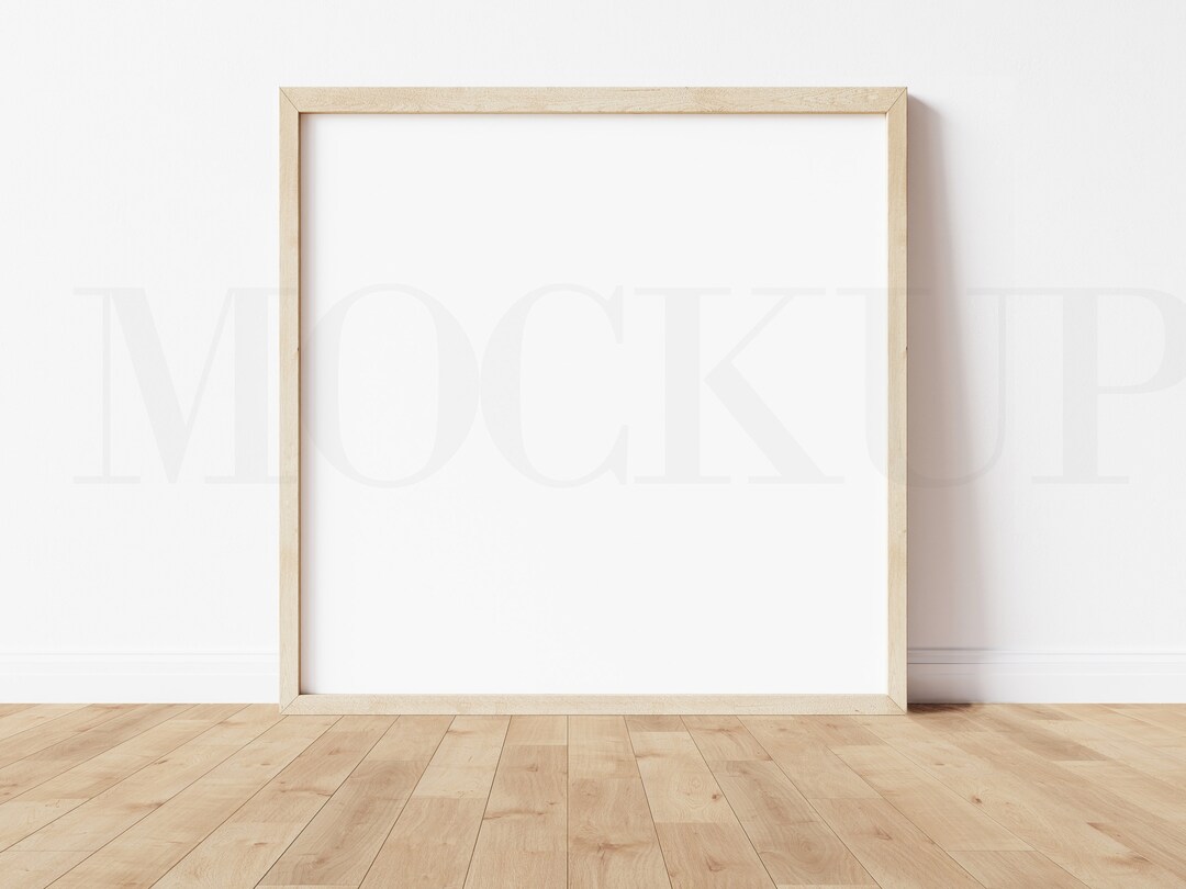 Square Frame Mock Up, Square Boho Mockup, Square Frame Mockup, Square ...
