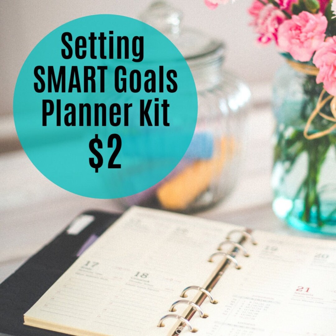 Smart Goals Planner Kit Etsy
