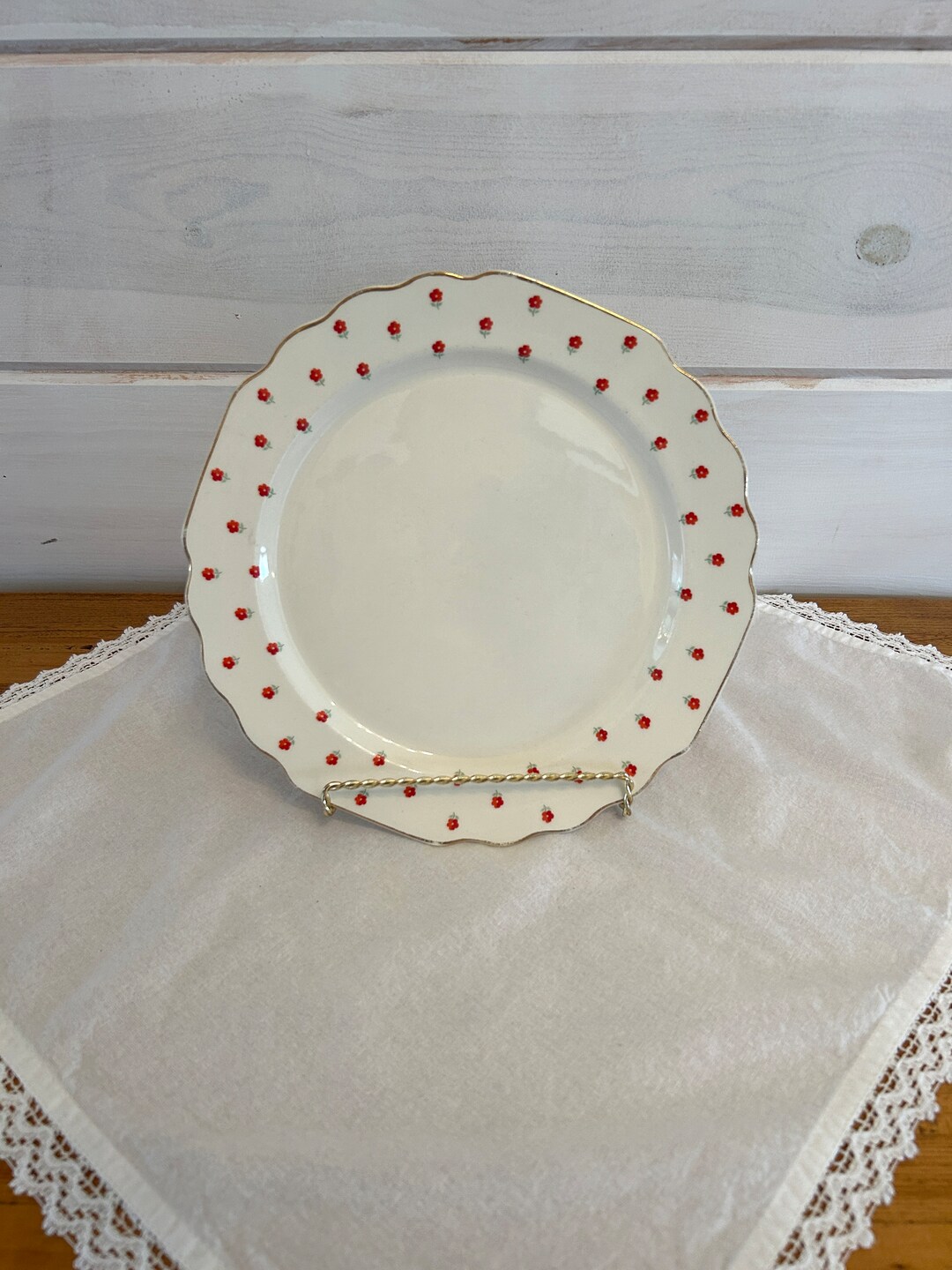 1950s Blushing Rose Dalrymple by WS George Lido Pattern Dinner - Etsy
