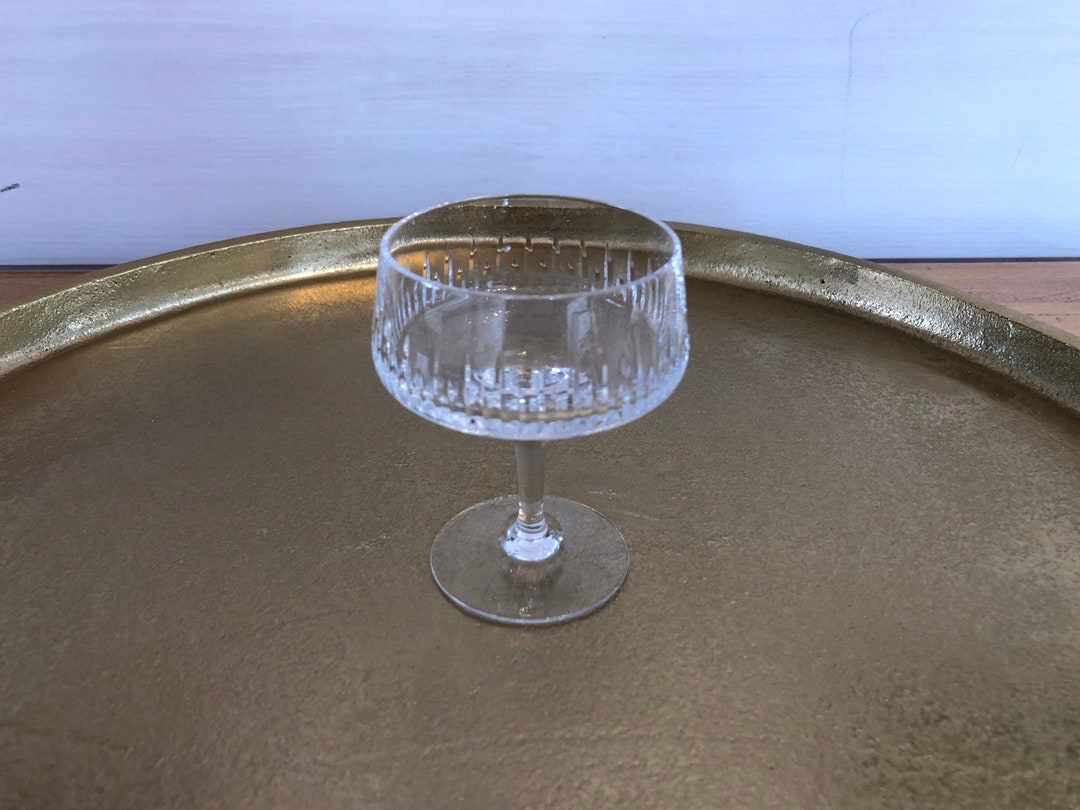 Vintage Seneca Crystal Champagne Martini Coupe in the Monte Carlo ...