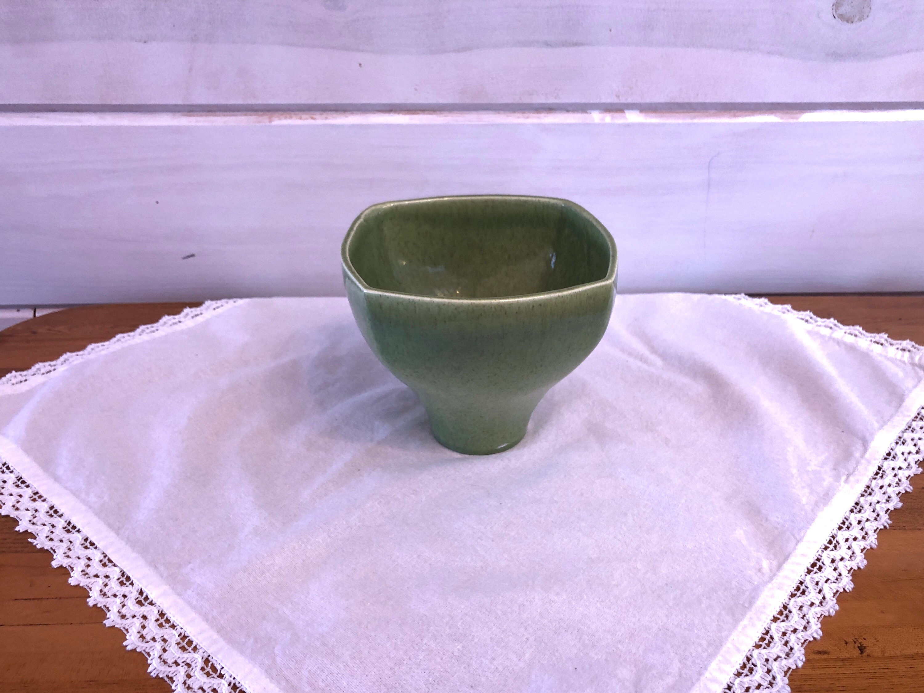 1950s Red Wing Green Speckled Vase M 1605 by Charles Murphy Designer - Etsy