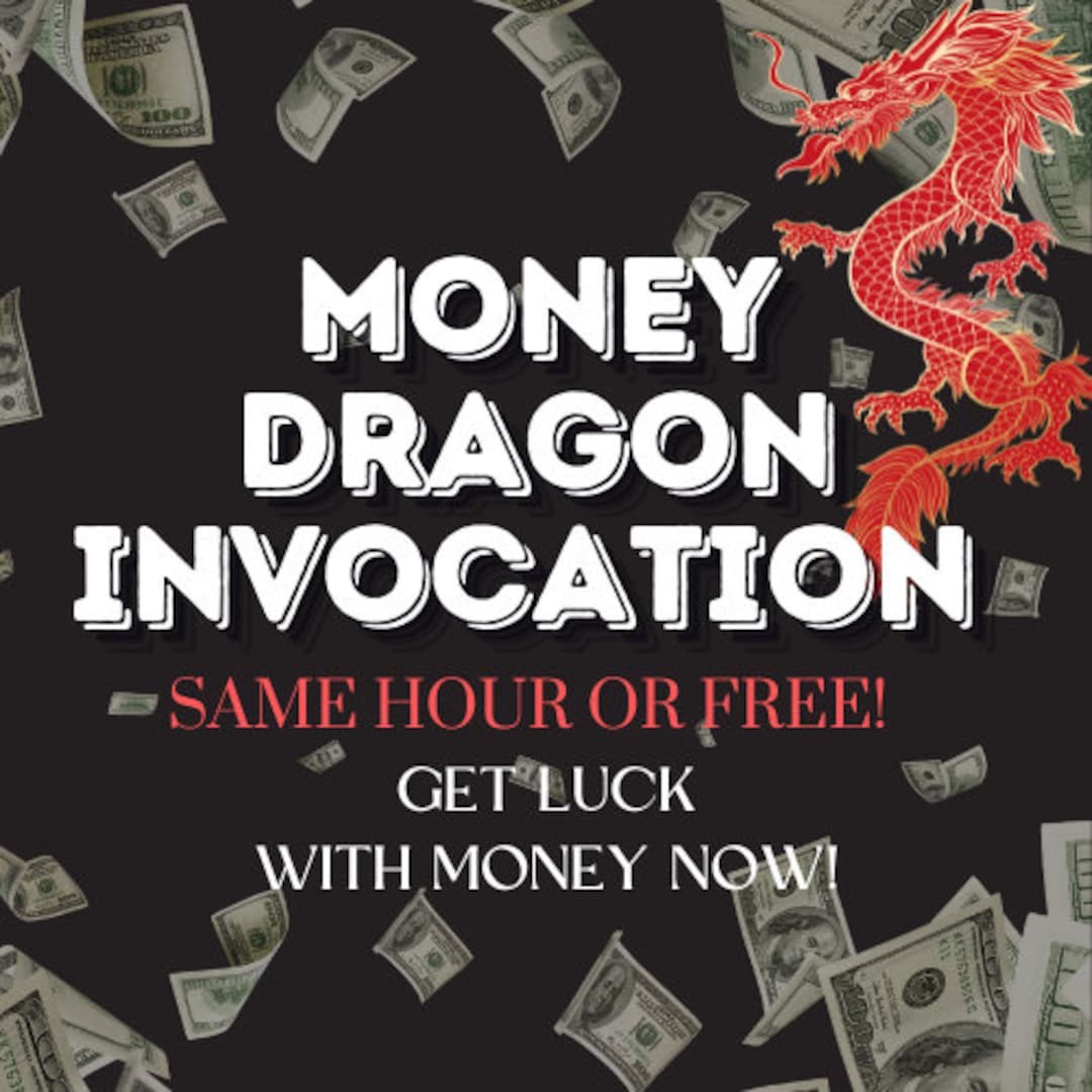 Money Dragon Invocation Spell - Ready to Become a Millionaire? - Etsy