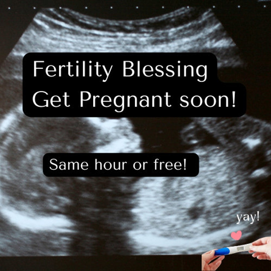 Fertility Blessing - Get Pregnant Soon - Etsy