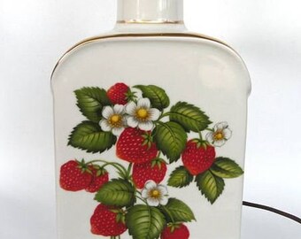 Strawberry Table Lamp | Etsy