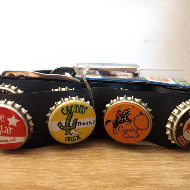 Bottle Cap Belt - Etsy