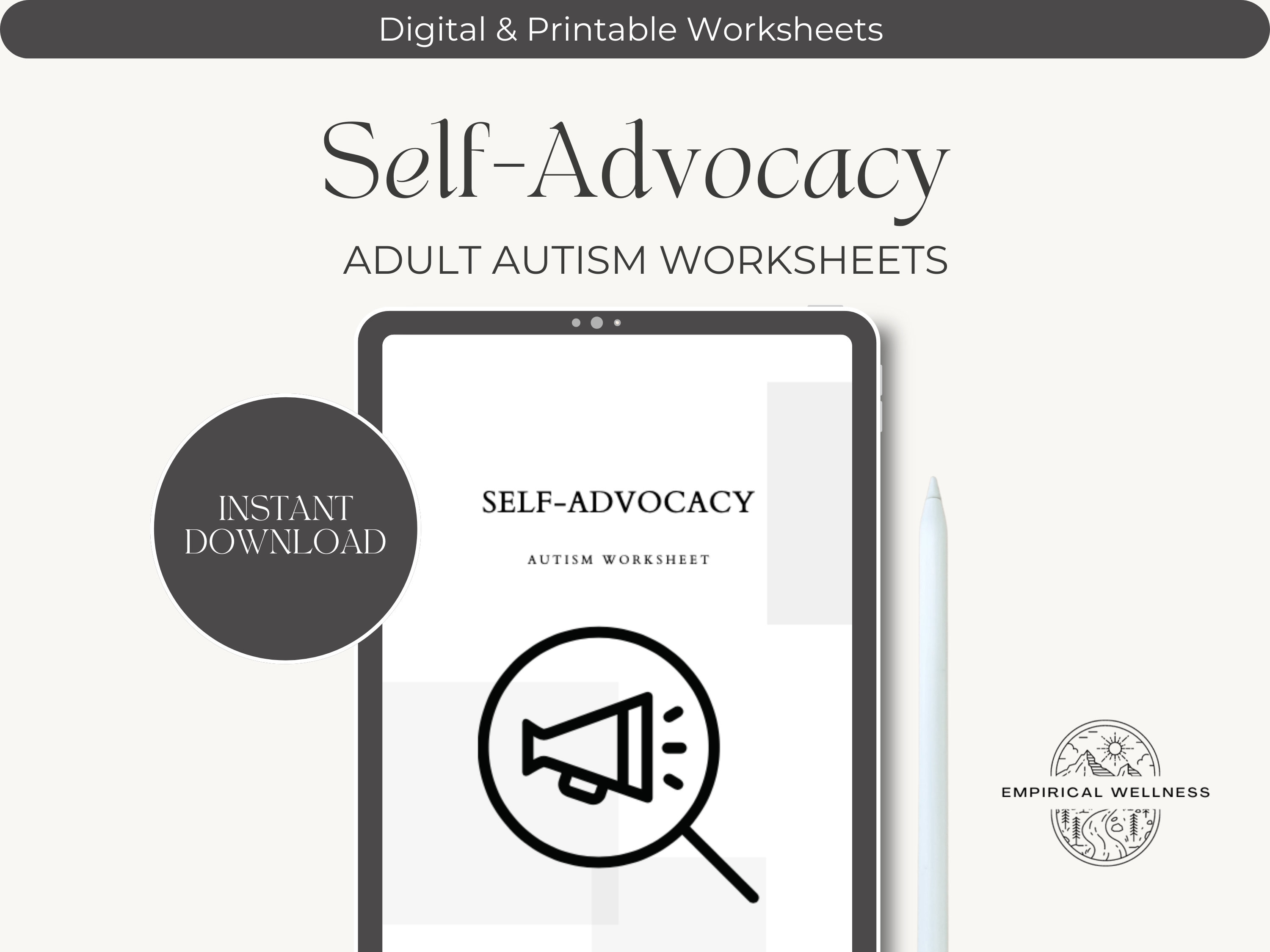 Autism Self-advocacy Worksheets - Develop Advocacy Skills and Enhance ...