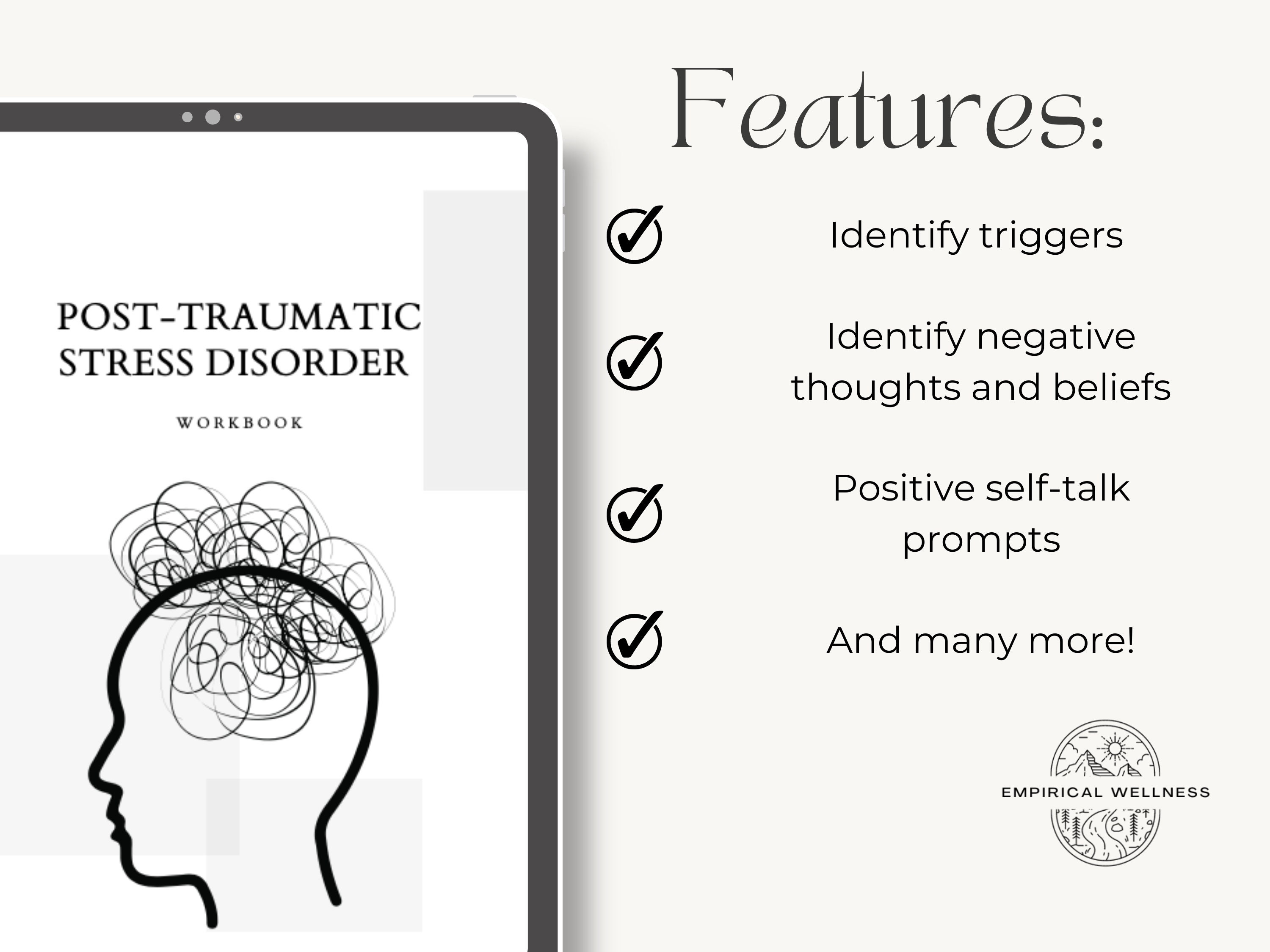 Overcome PTSD With Our Printable and Digital Mental Health Worksheets ...