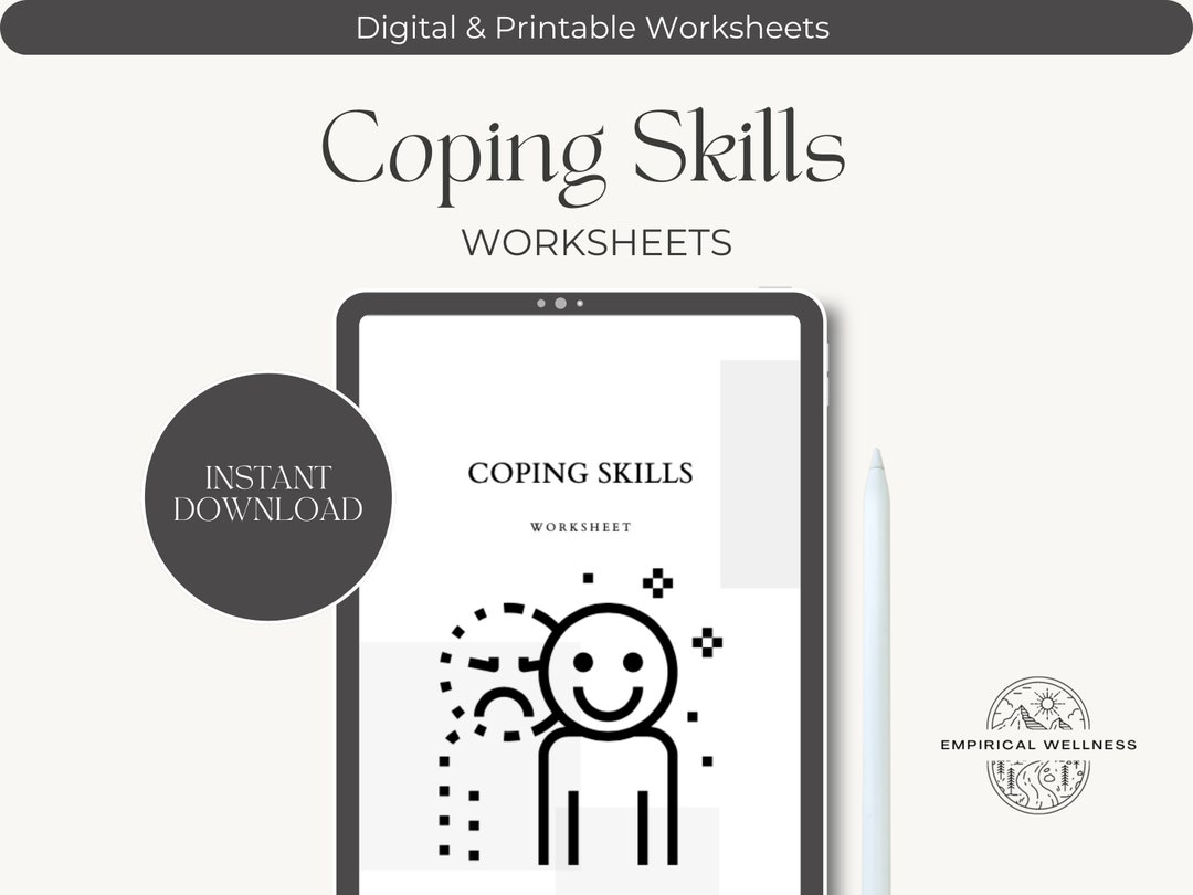 Coping Skills Worksheets - Printable and Digital Mental Health ...