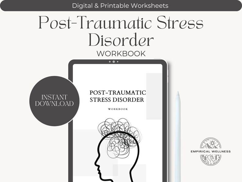Overcome PTSD With Our Printable and Digital Mental Health Worksheets ...