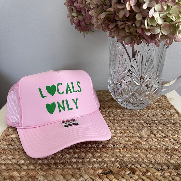 Locals Only Trucker Hat - Etsy