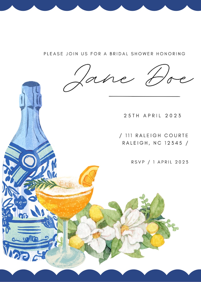 Bridal Shower Invitation - Etsy