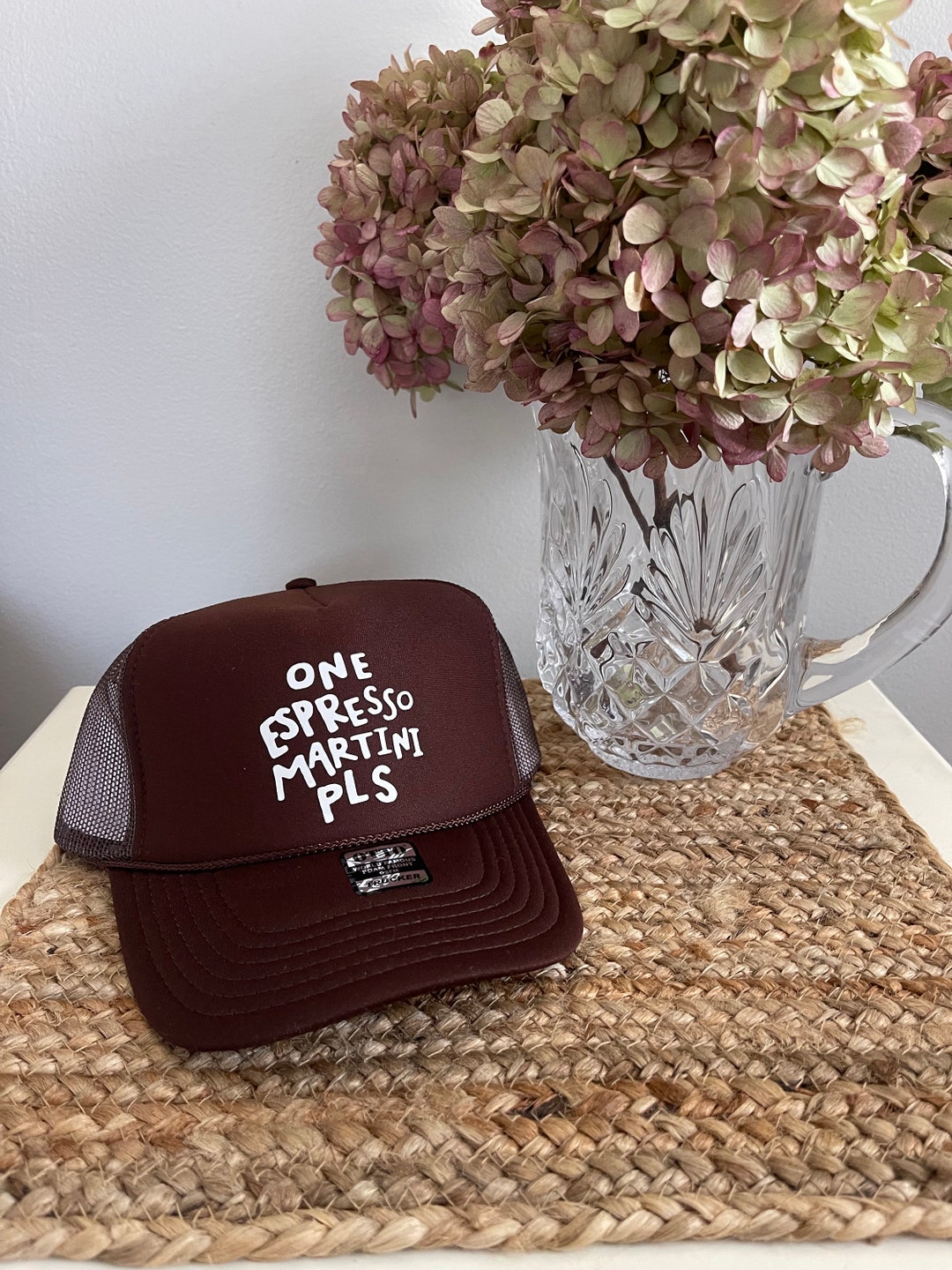 Dark Espresso Martini Trucker Hat - Etsy