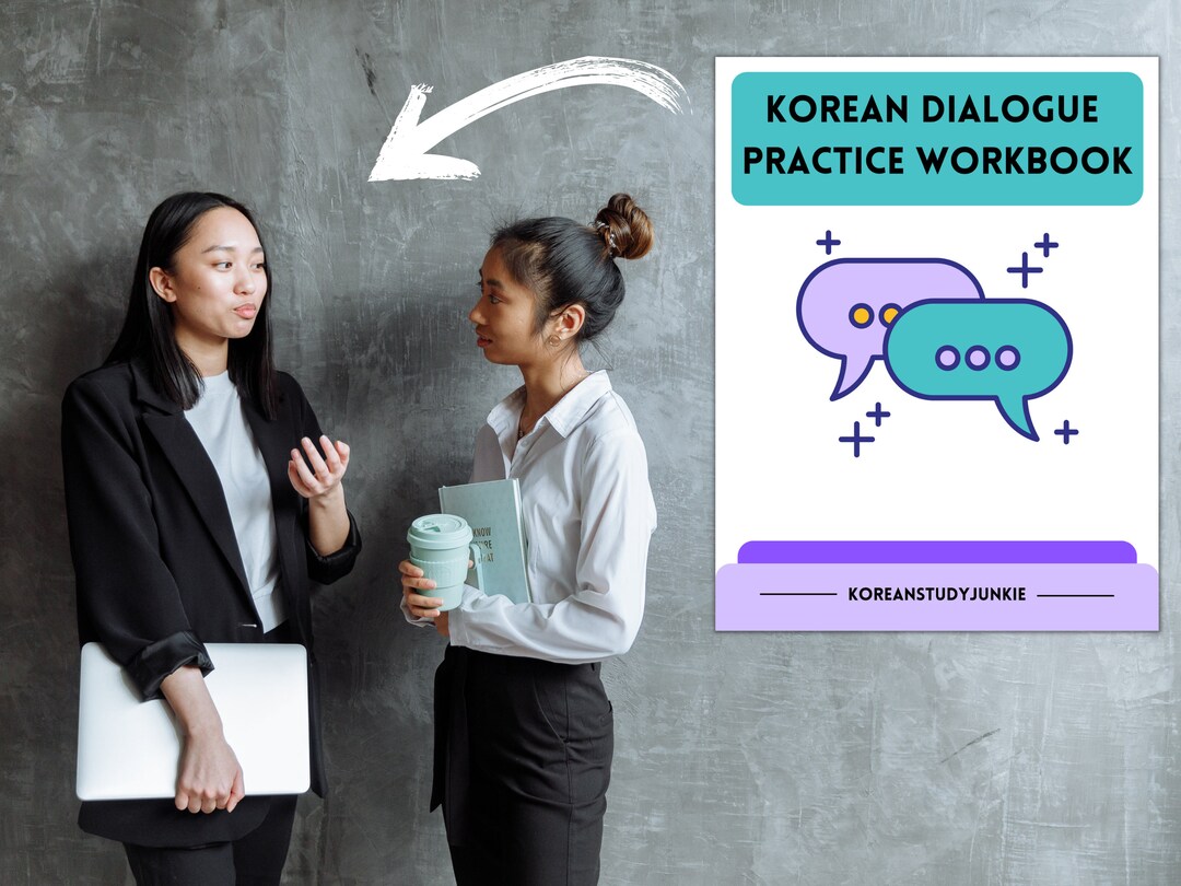 Korean Dialogue Practice Workbook, Korean Grammar for Speaking, How to ...