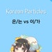 이/가 Vs 은/는 Practice Worksheets, Korean Particles Worksheets, Korean ...
