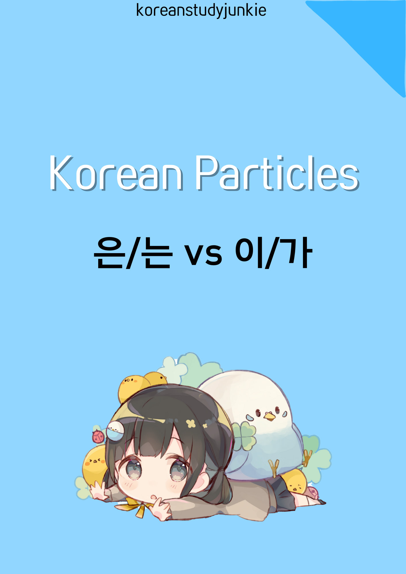 이/가 Vs 은/는 Practice Worksheets, Korean Particles Worksheets, Korean ...