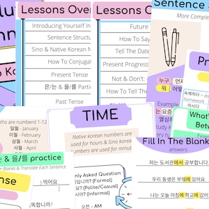 Absolute Beginner's Guide to Korean | Beginner Korean Textbook - Etsy