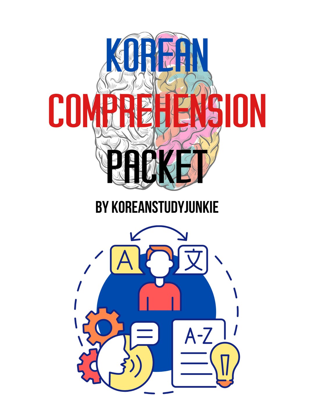 Korean Reading and Listening Practice Korean Comprehension Packet - Etsy
