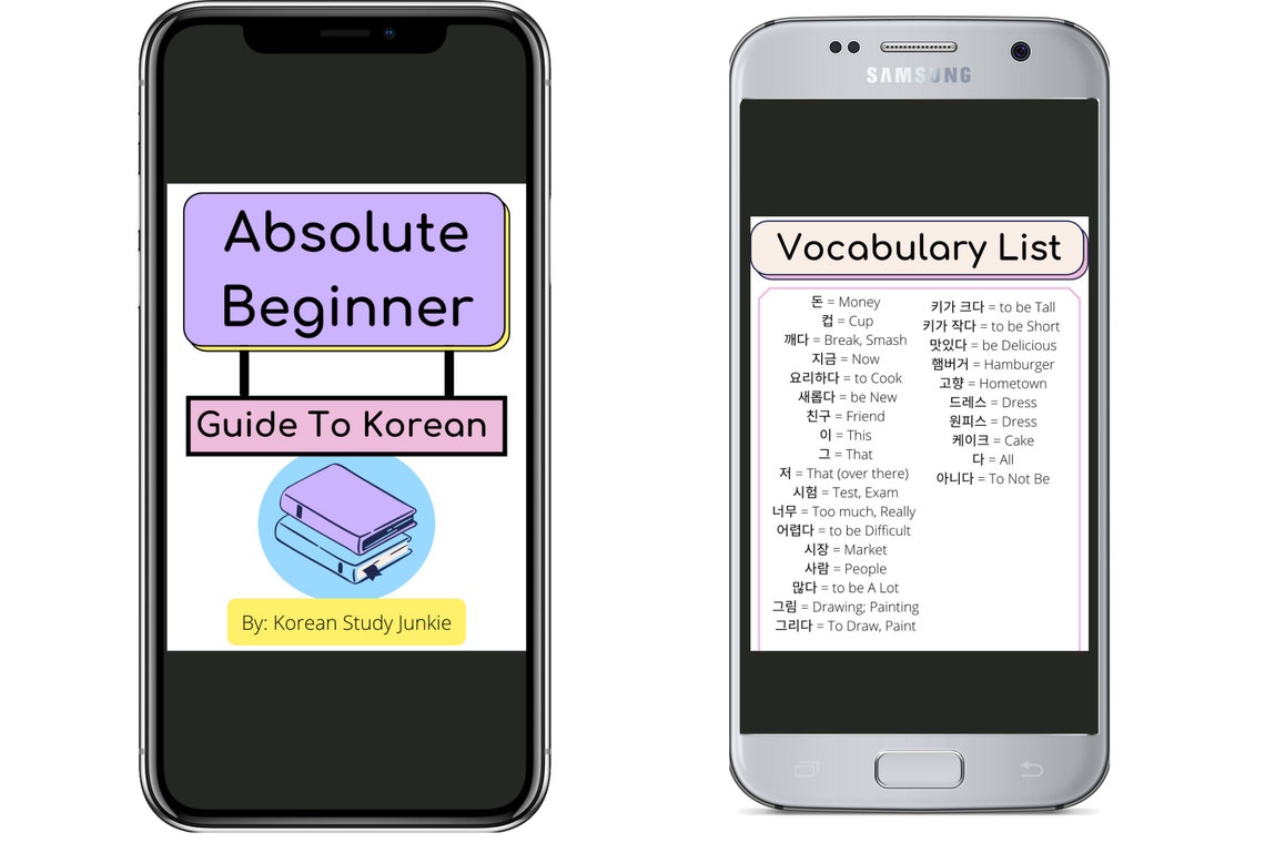 Absolute Beginner's Guide to Korean | Etsy