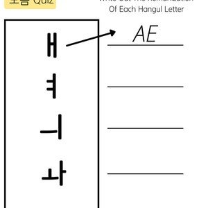 Learn the Korean Alphabet - Basic Hangul Charts (w/ Pronunciation) and ...