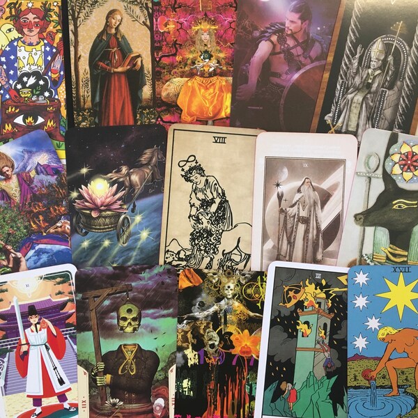 Unique Tarot Deck - Etsy