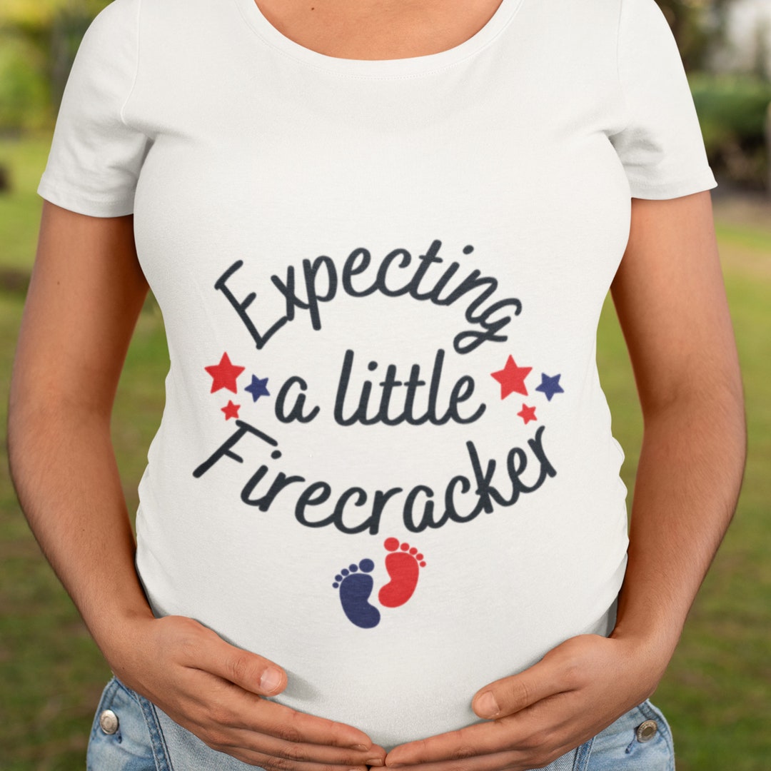 Expecting A Little Firecracker Baby Feet PNG, SVG Digital Download Cut ...