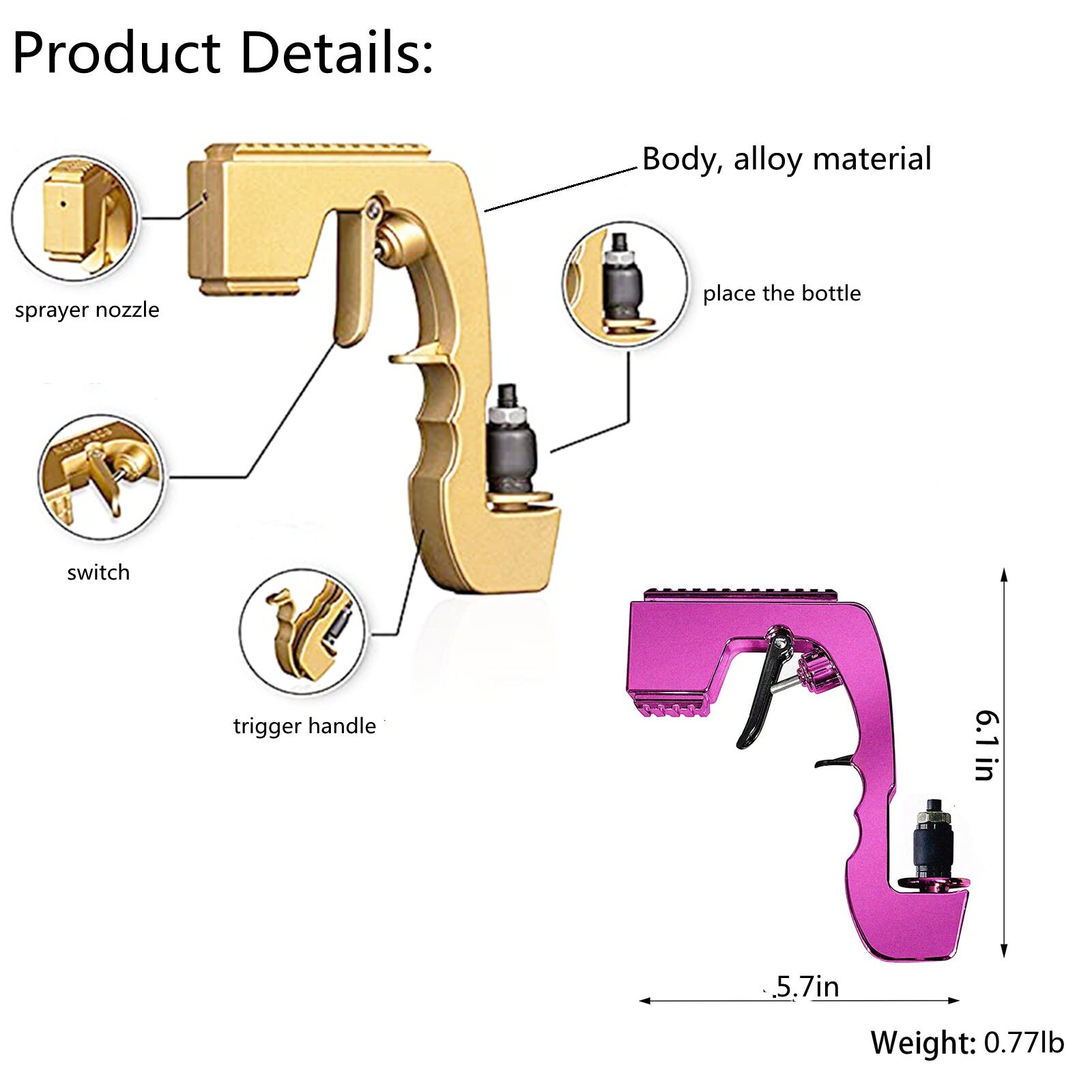Champagne Wine Bottle Beer Gun Shooter Tool - Etsy